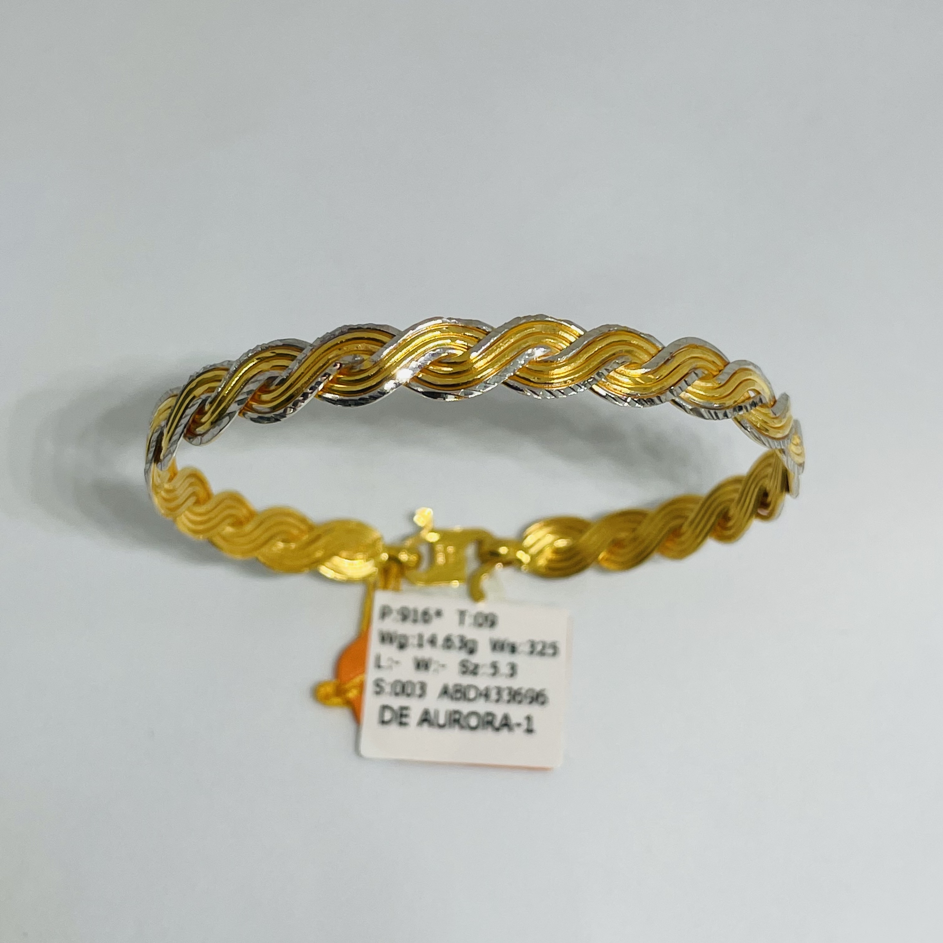 KEDAI EMAS DEAURORA JEWELS 2026 - Barang Kemas Bangle 916