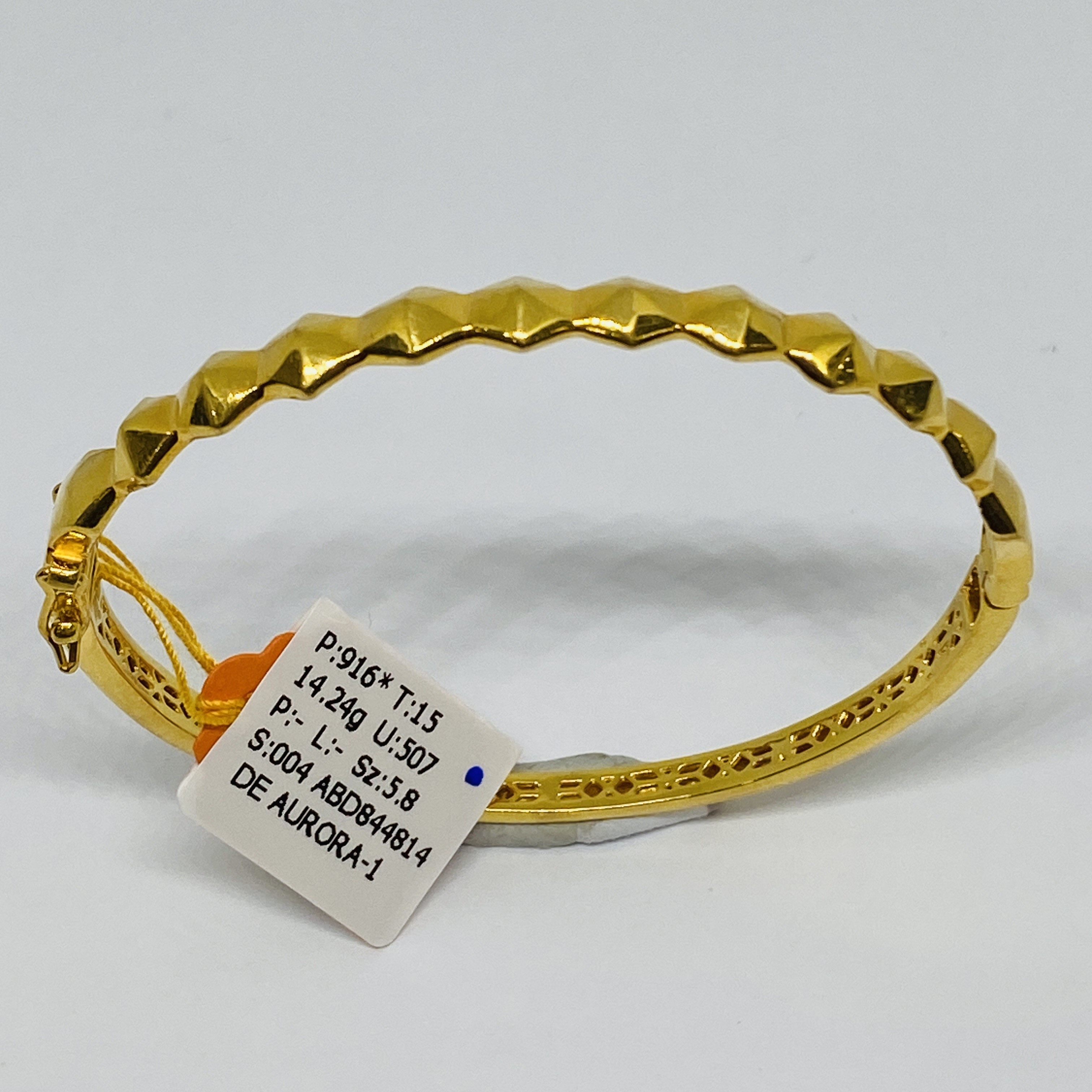 KEDAI EMAS DEAURORA JEWELS 2026 - Barang Kemas Bangle 916