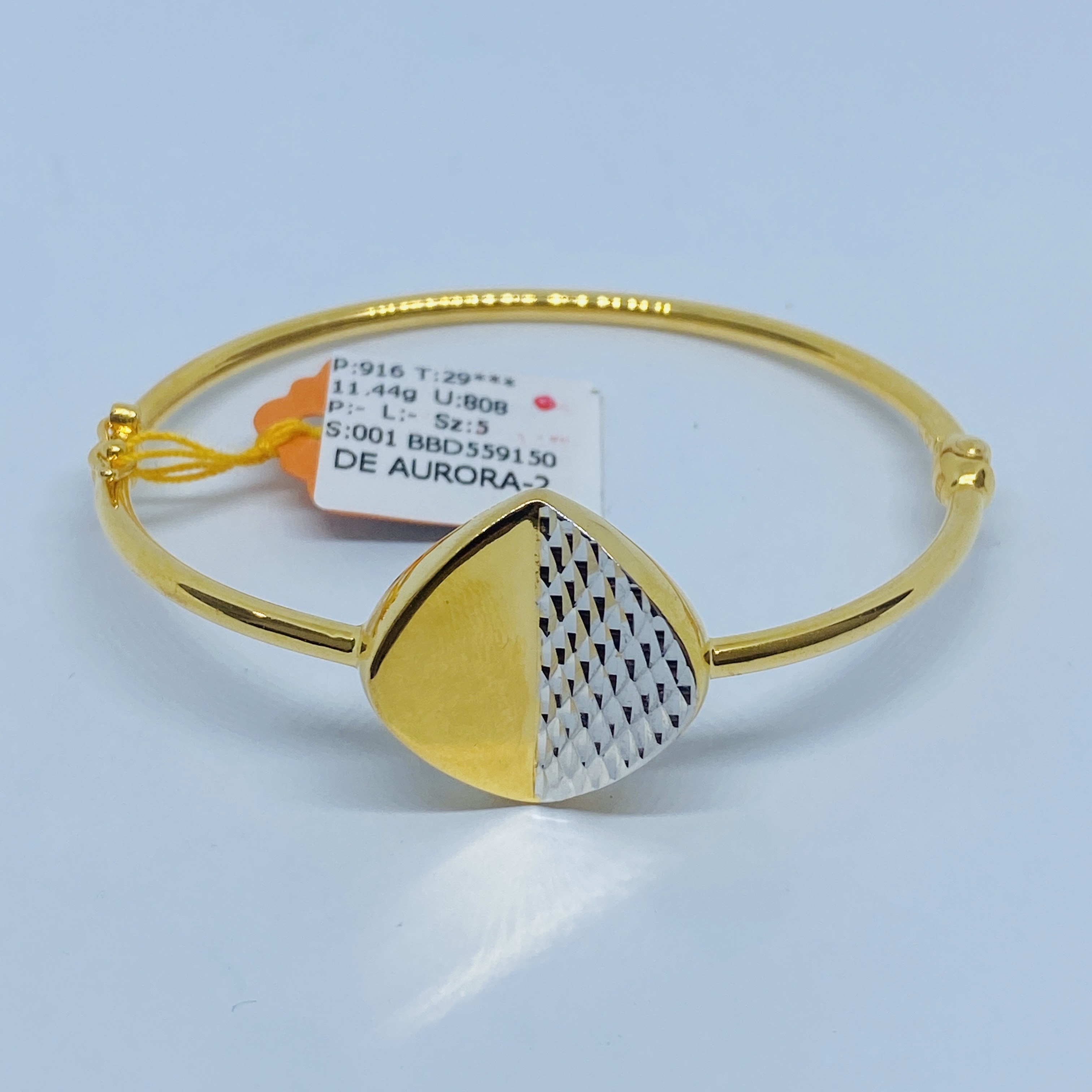 KEDAI EMAS DEAURORA JEWELS 2026 - Barang Kemas Bangle 916