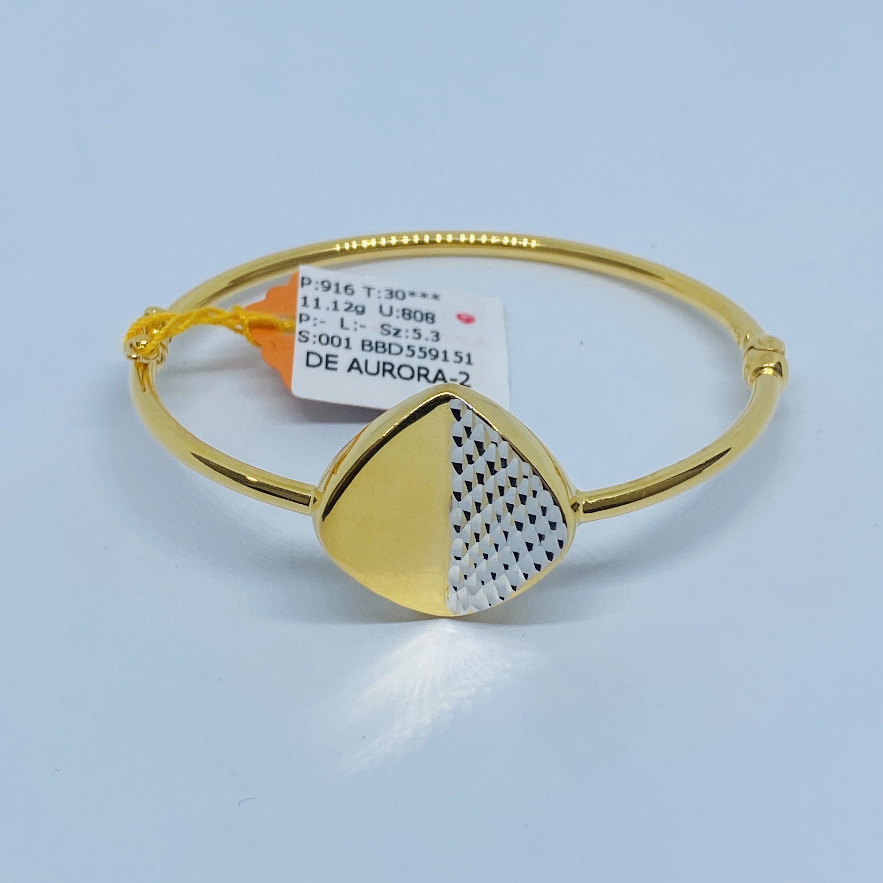 KEDAI EMAS DEAURORA JEWELS 2026 - Barang Kemas Bangle 916