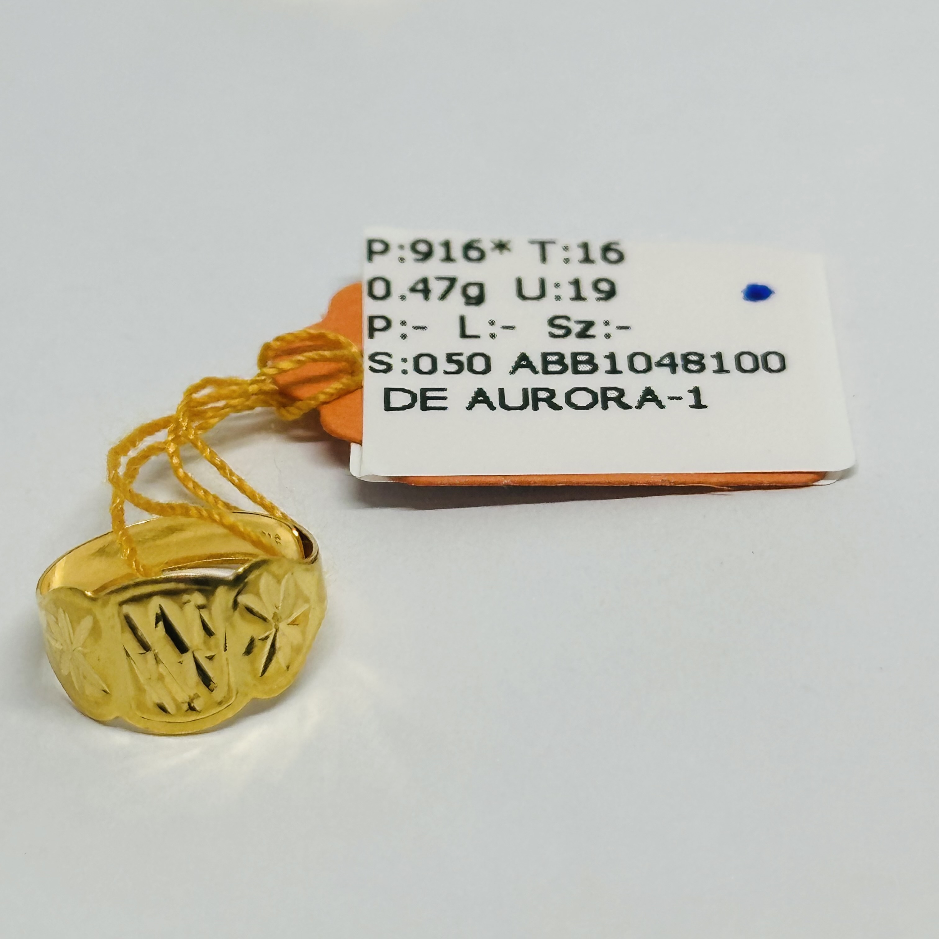 KEDAI EMAS DEAURORA JEWELS 2025 - Barang Kemas Barang Baby / Kanak-kanak