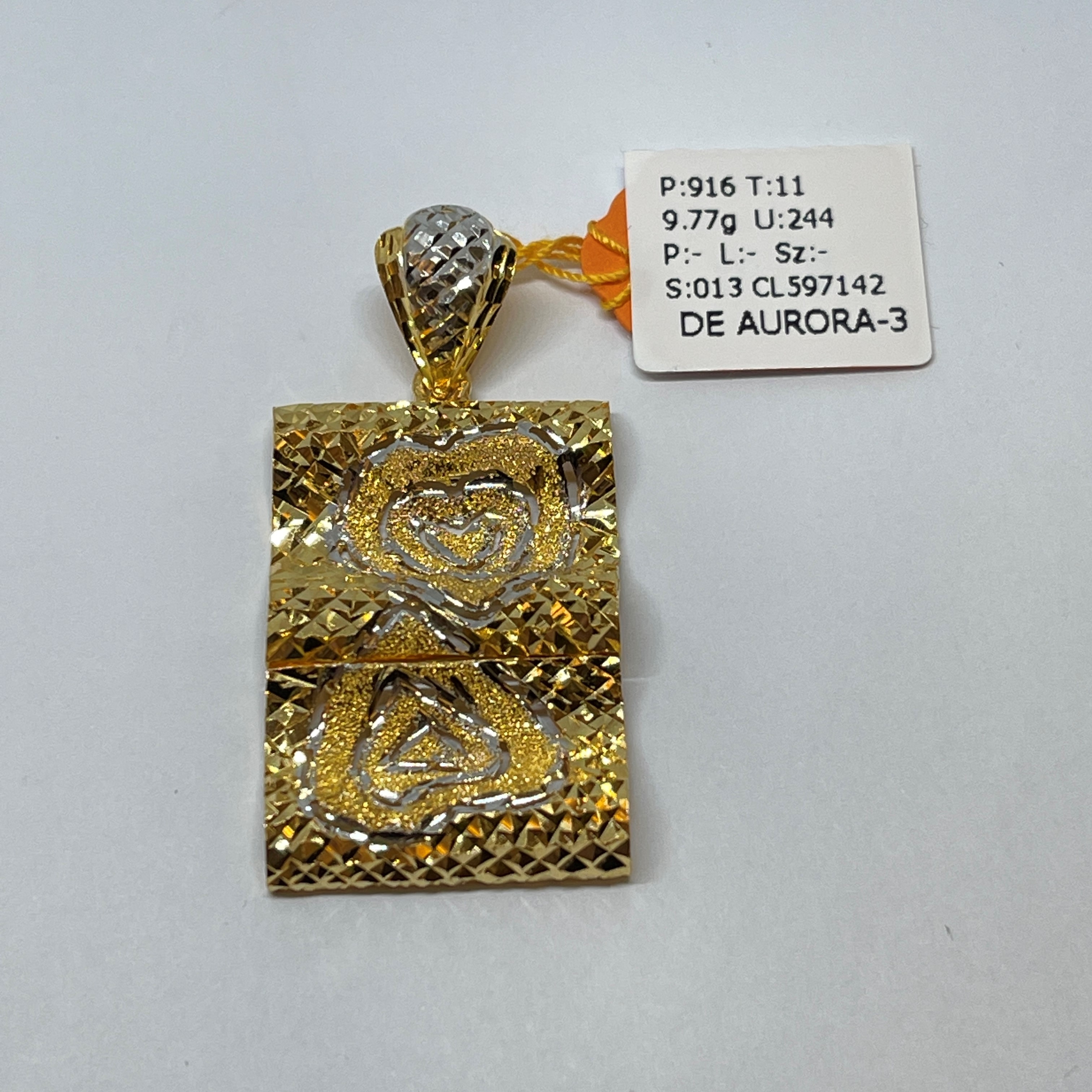 KEDAI EMAS DEAURORA JEWELS 2026 - Barang Kemas Loket 916