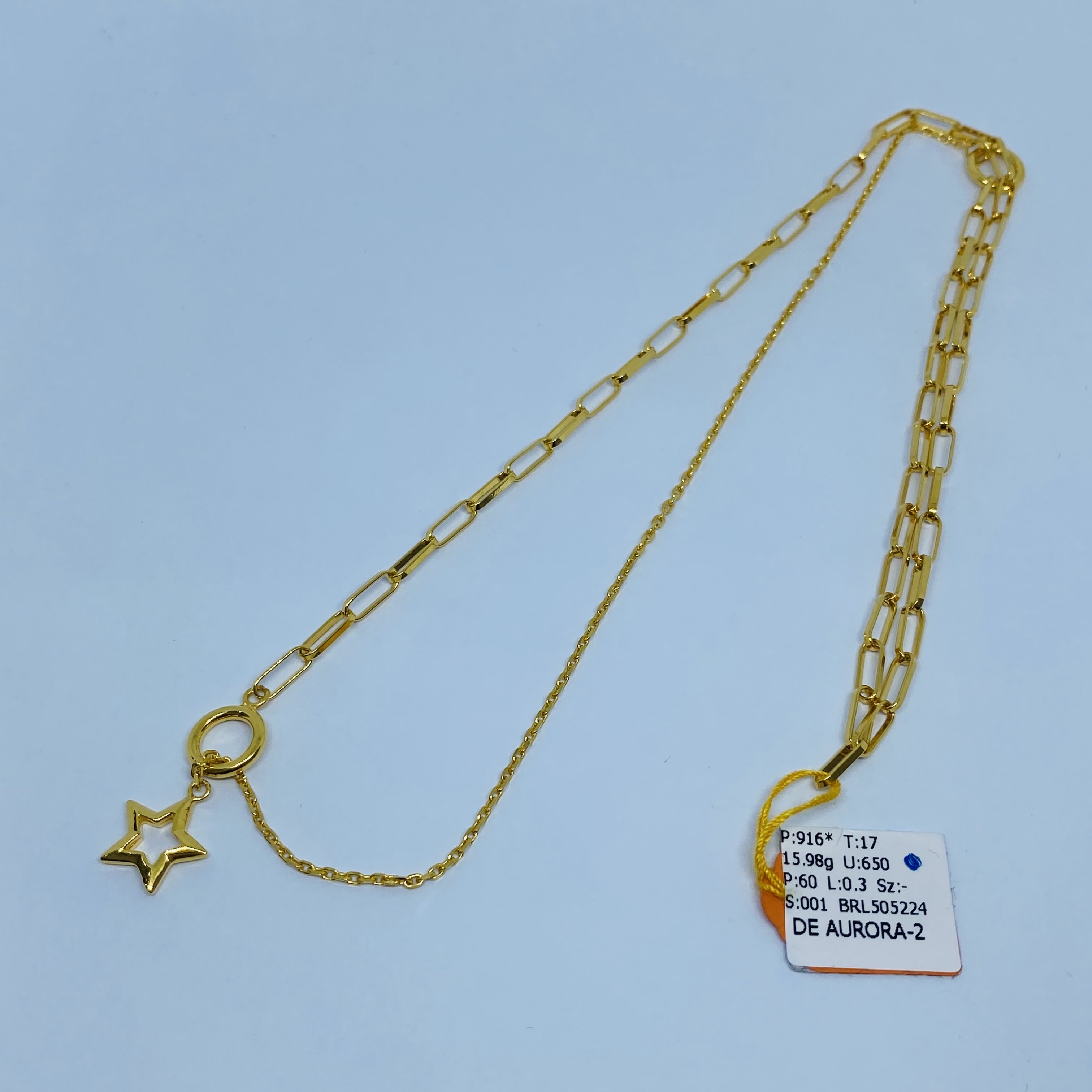 KEDAI EMAS DEAURORA JEWELS 2025 - Barang Kemas Rantai Leher