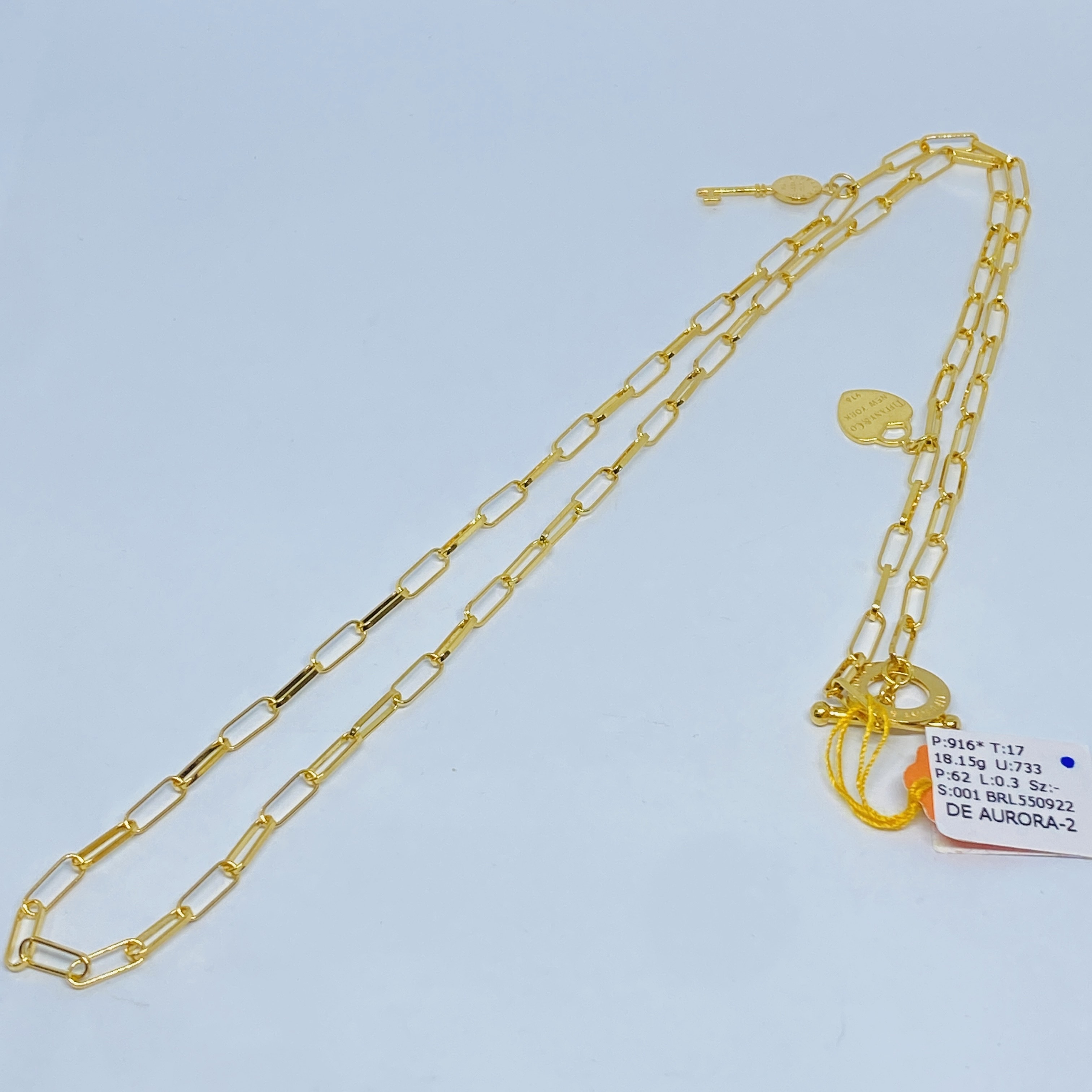 KEDAI EMAS DEAURORA JEWELS 2025 - Barang Kemas Rantai Leher