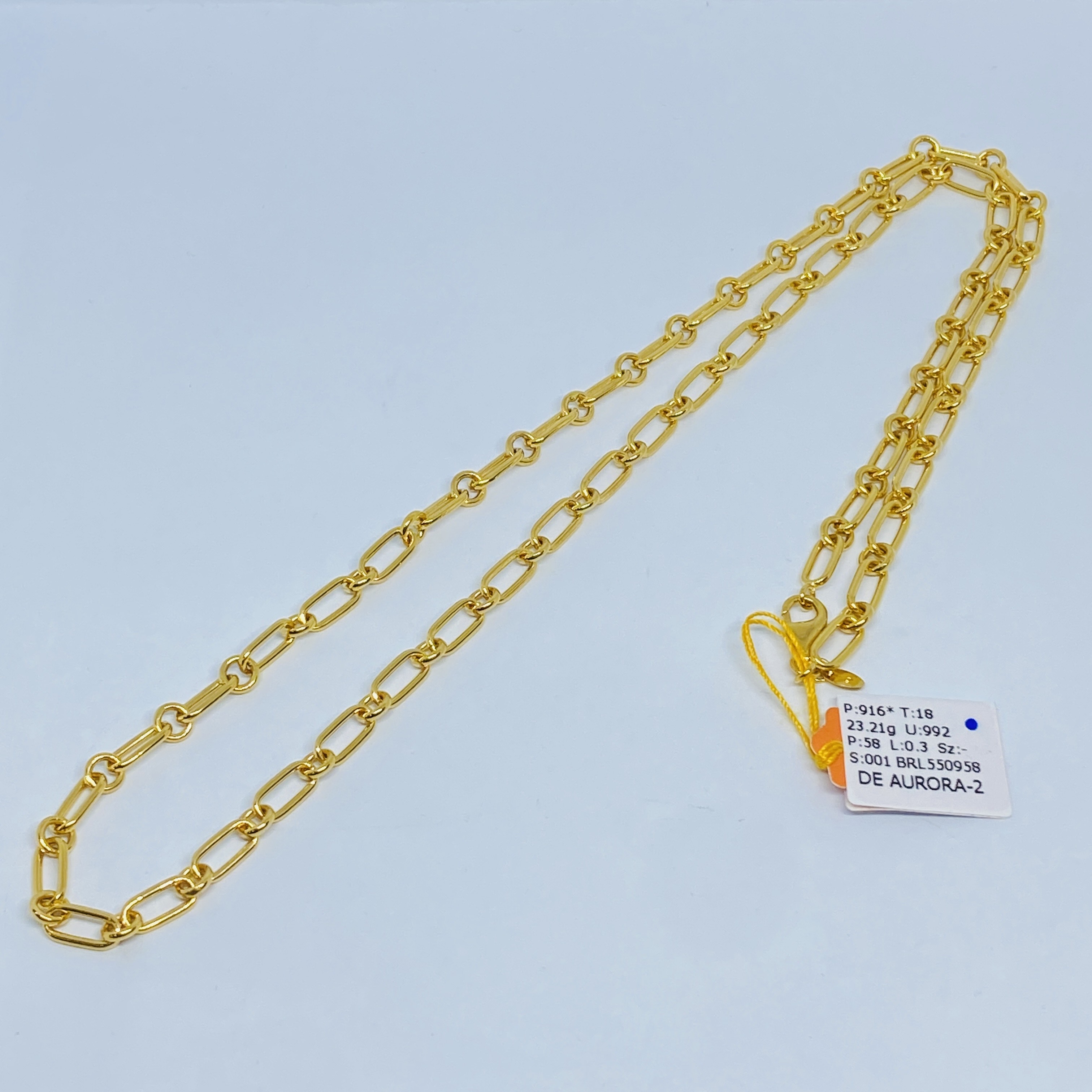 KEDAI EMAS DEAURORA JEWELS 2025 - Barang Kemas Rantai Leher