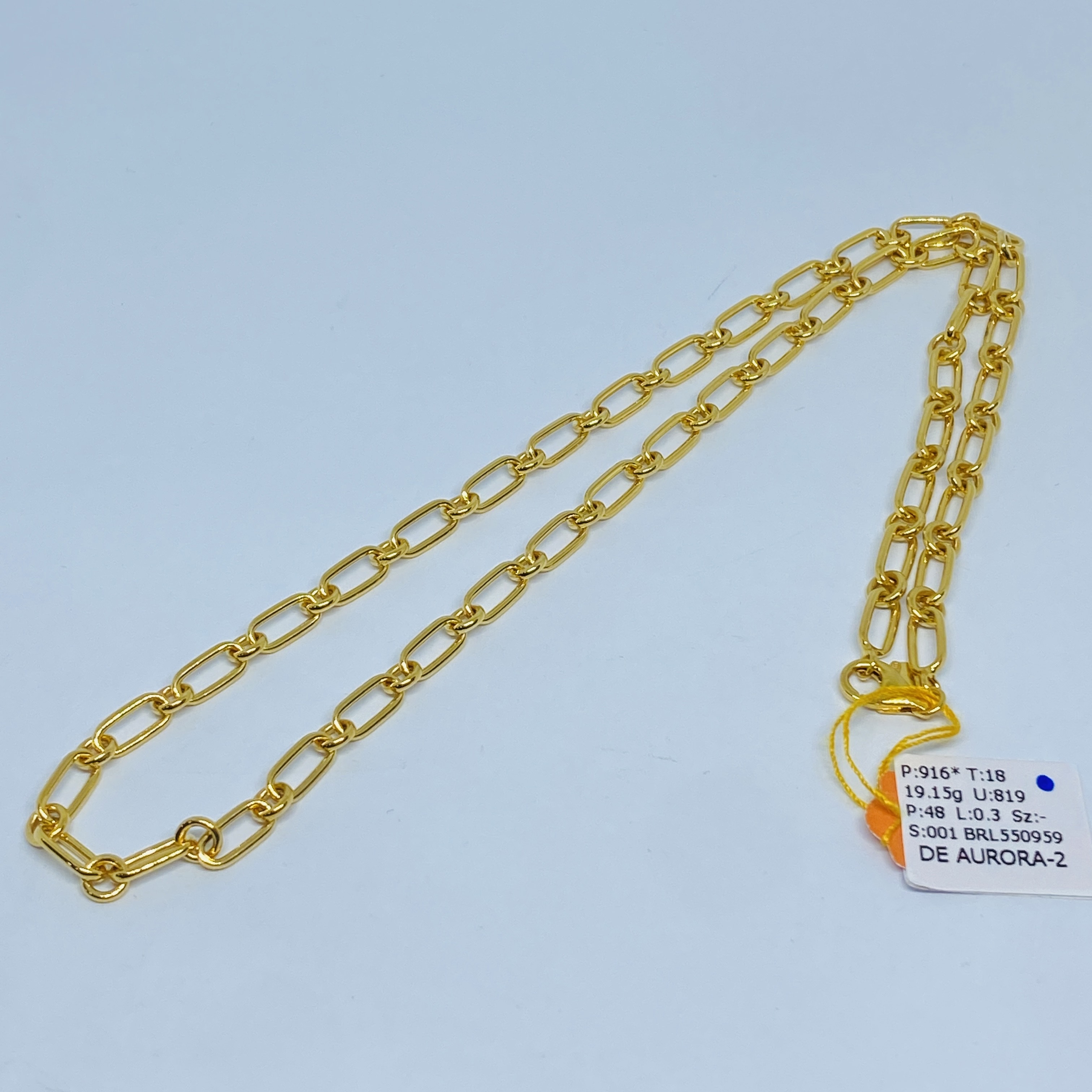 KEDAI EMAS DEAURORA JEWELS 2025 - Barang Kemas Rantai Leher